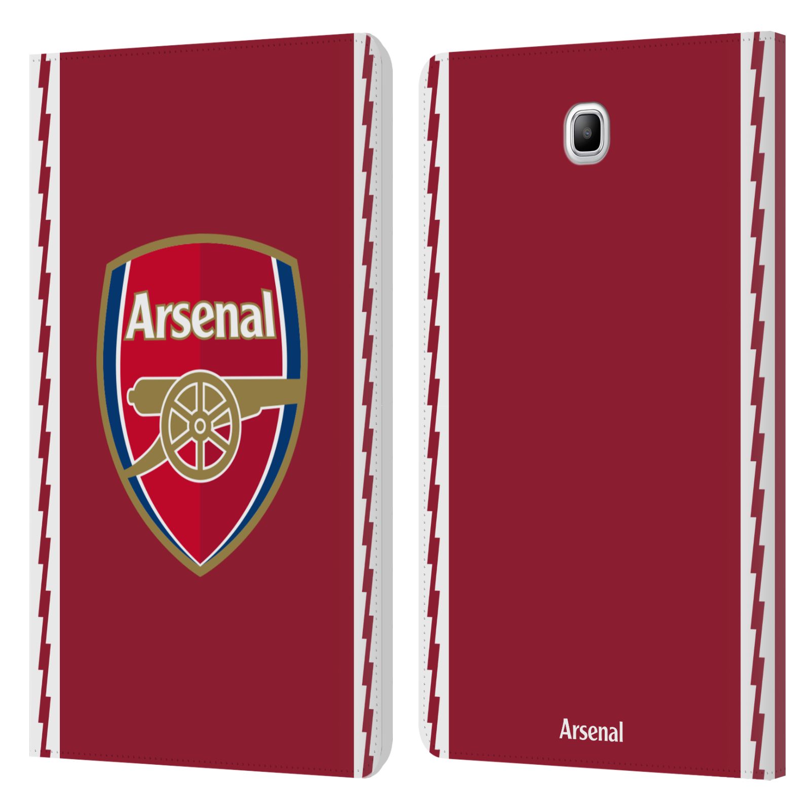 ARSENAL FC 2022/23 Crest Kit Leather Book Wallet Case For Samsung ...