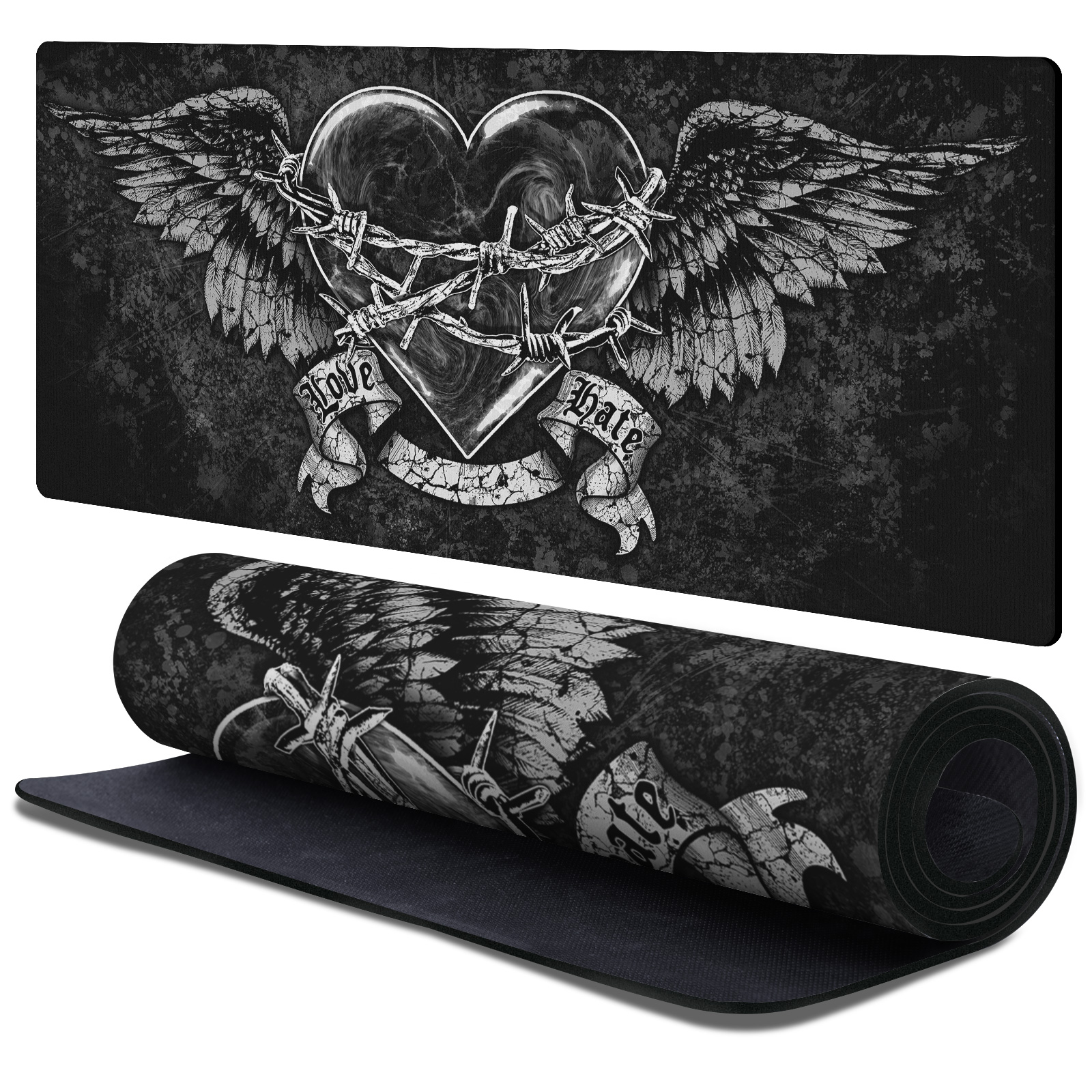 OFFICIAL ALCHEMY GOTHIC GOTHIC ART GAMING OFFICE DESK PC KEYBOARD MOUSE ...