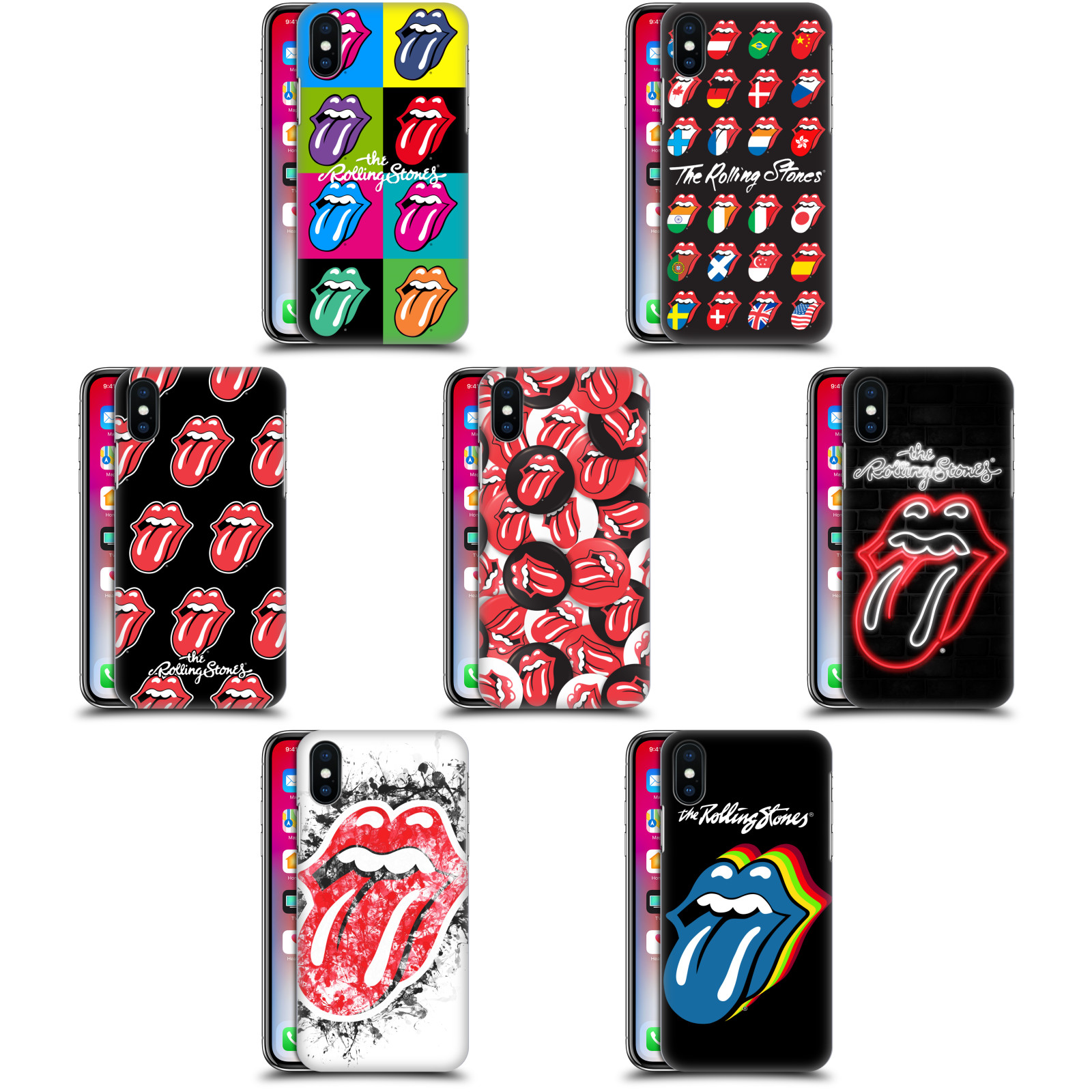 OFFICIAL THE ROLLING STONES LICKS COLLECTION BACK CASE FOR APPLE iPHONE ...
