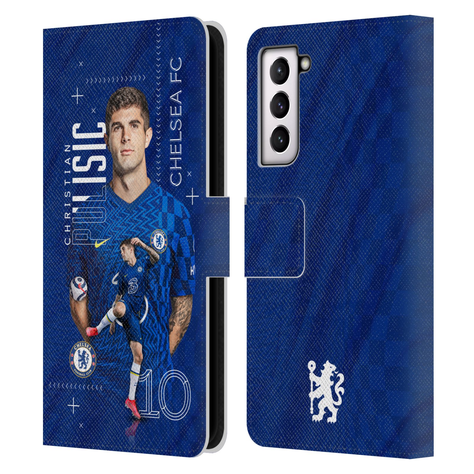 CHELSEA FOOTBALL CLUB 2021/22 FIRST TEAM LEATHER BOOK CASE FOR SAMSUNG ...