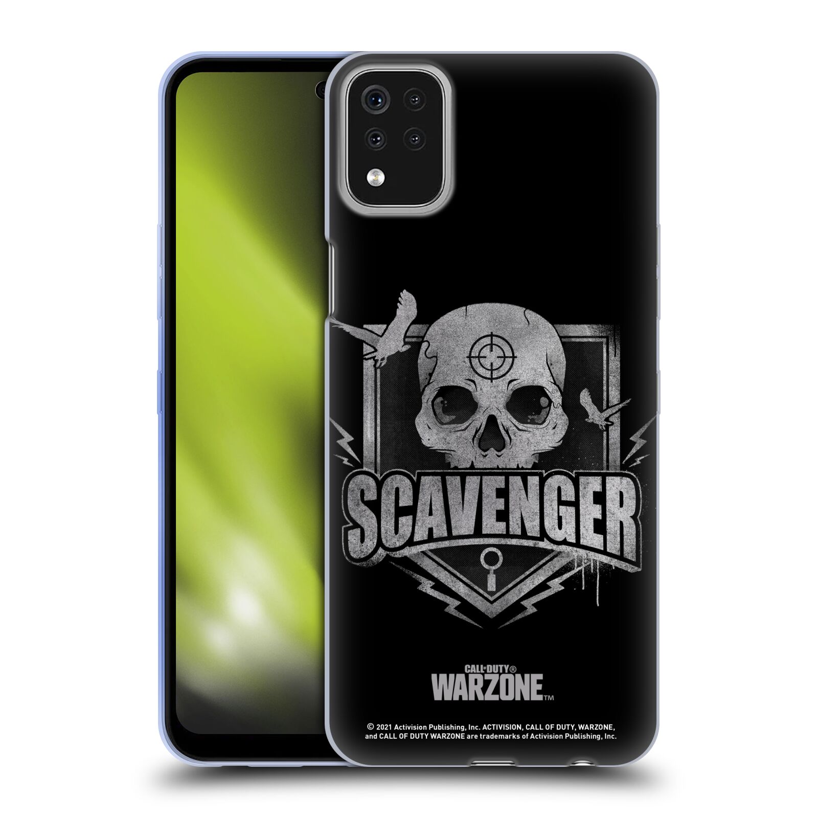 ACTIVISION CALL OF Duty Warzone Schwarz Und Weiss Gel Handyhülle Für Lg ...