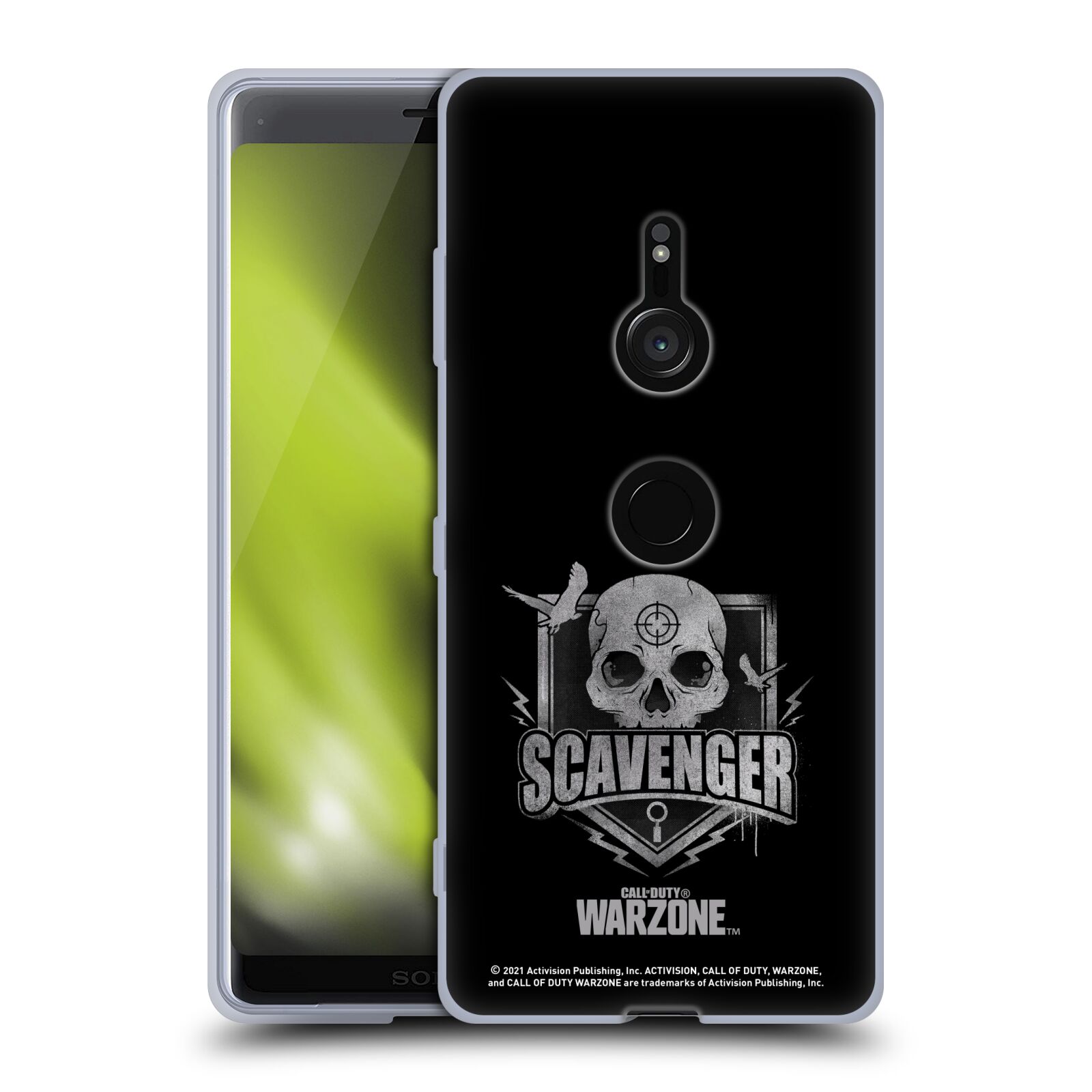 ACTIVISION CALL OF Duty Warzone Schwarz Und Weiss Gel Handyhülle Sony ...