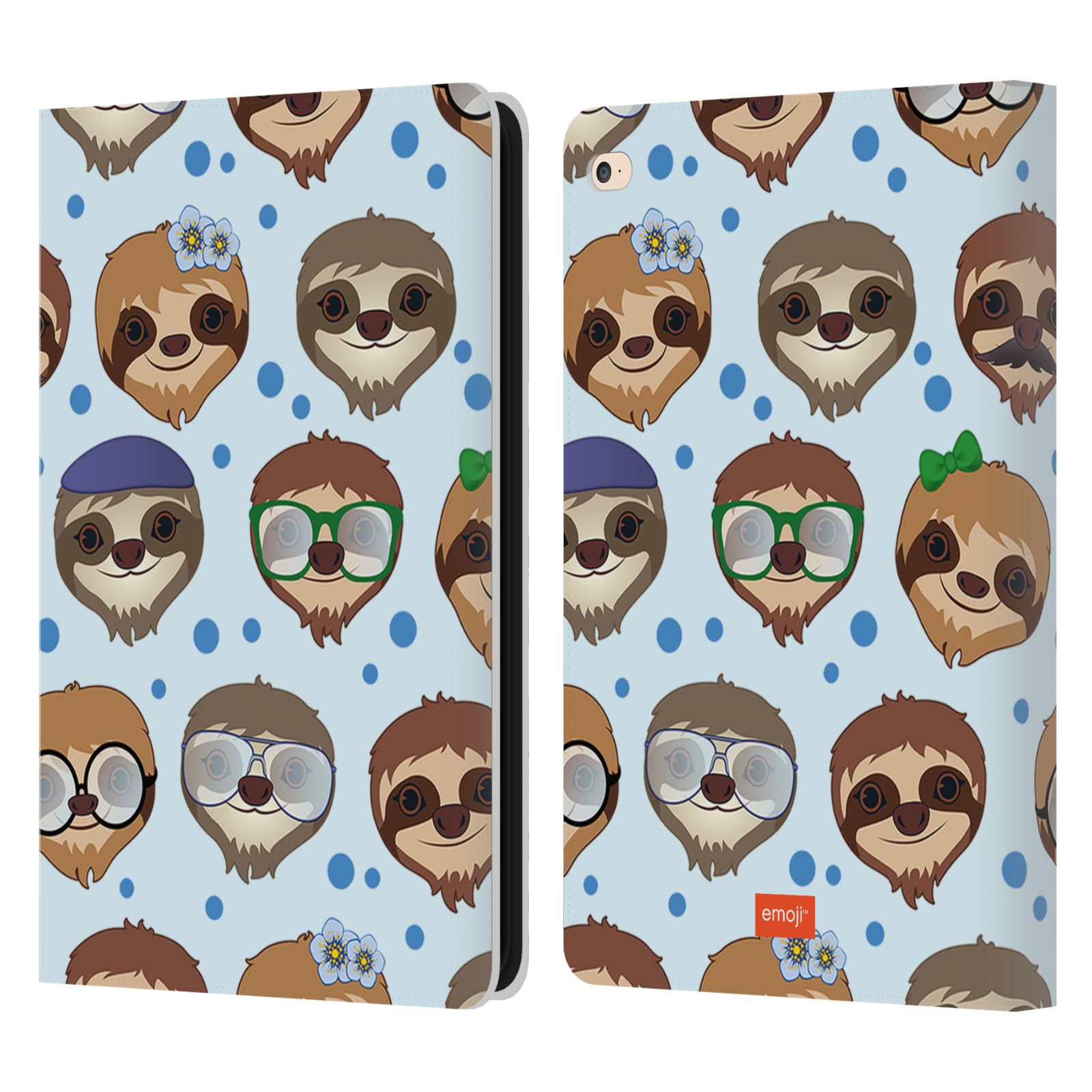 OFFICIAL emoji® SLOTH LEATHER BOOK WALLET CASE COVER FOR APPLE iPAD | eBay