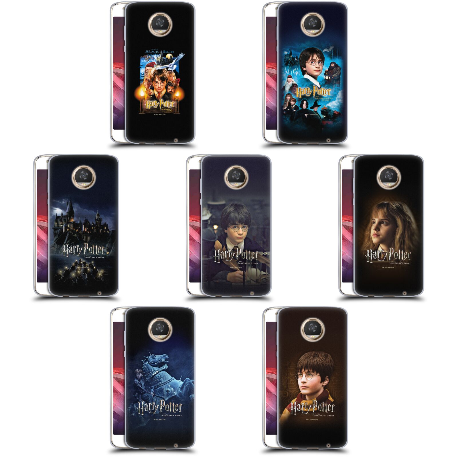 OFFICIAL HARRY POTTER SORCERER'S STONE II SOFT GEL CASE FOR MOTOROLA ...
