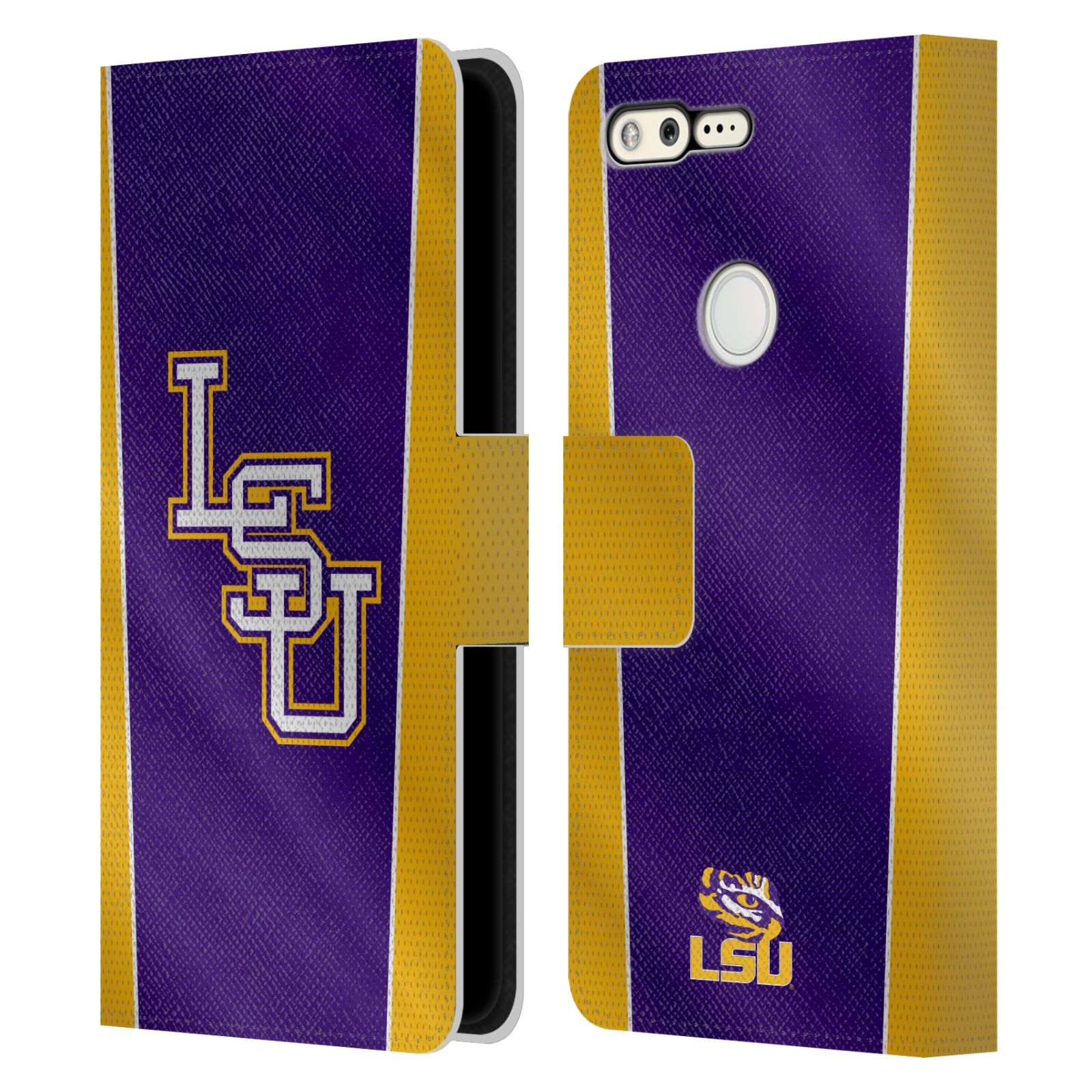 OFFICIAL LOUISIANA STATE UNIVERSITY LSU LEATHER BOOK CASE FOR GOOGLE ...