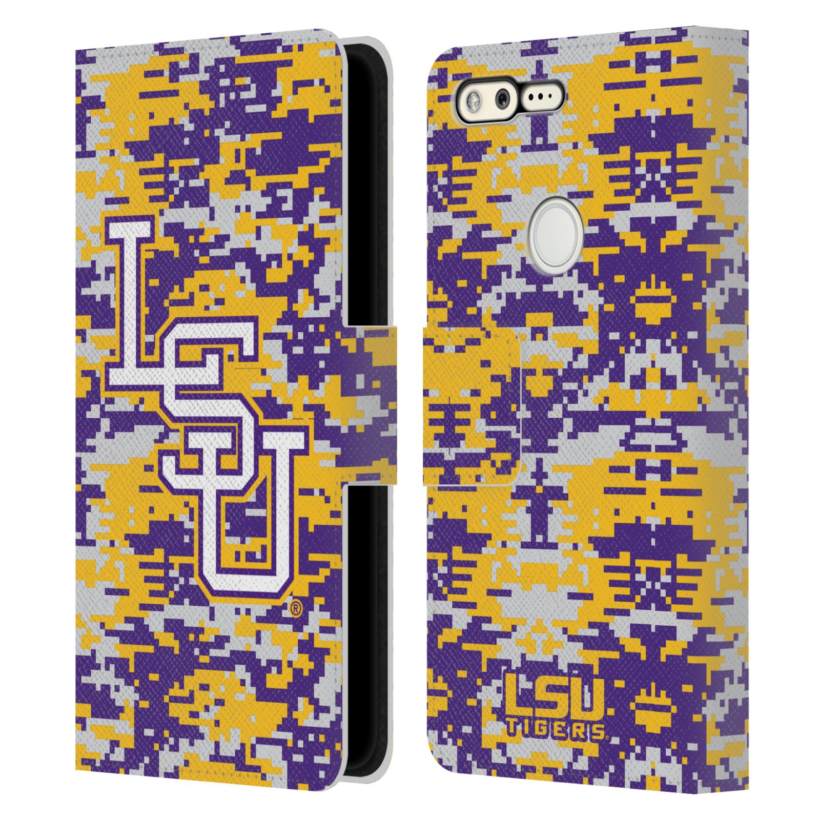 OFFICIAL LOUISIANA STATE UNIVERSITY LSU LEATHER BOOK CASE FOR GOOGLE ...