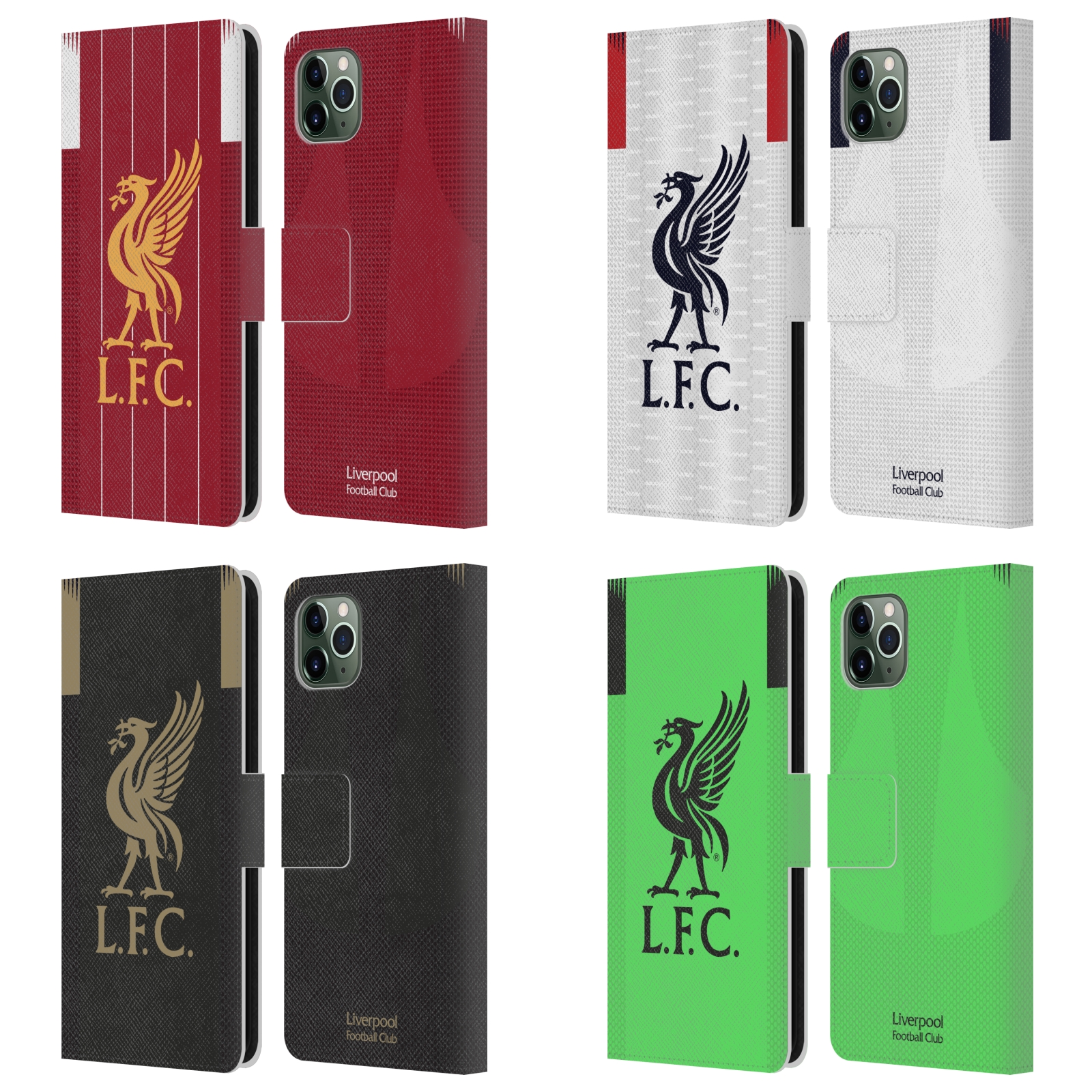 LIVERPOOL FC LFC 2019/20 KIT PU LEATHER BOOK WALLET CASE FOR APPLE ...