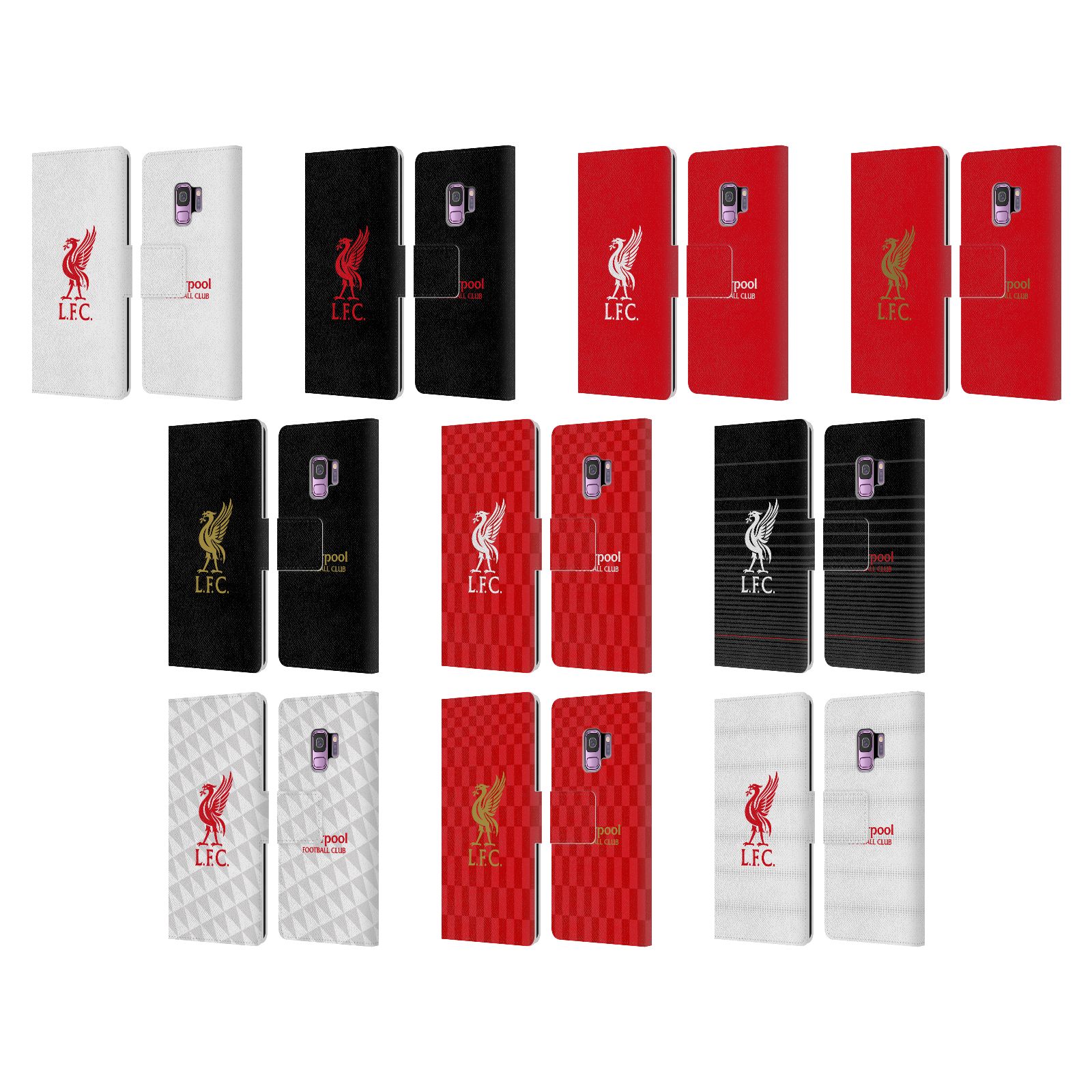LIVERPOOL FC LFC LIVER BIRD PU LEATHER BOOK CASE FOR SAMSUNG PHONES 1 ...