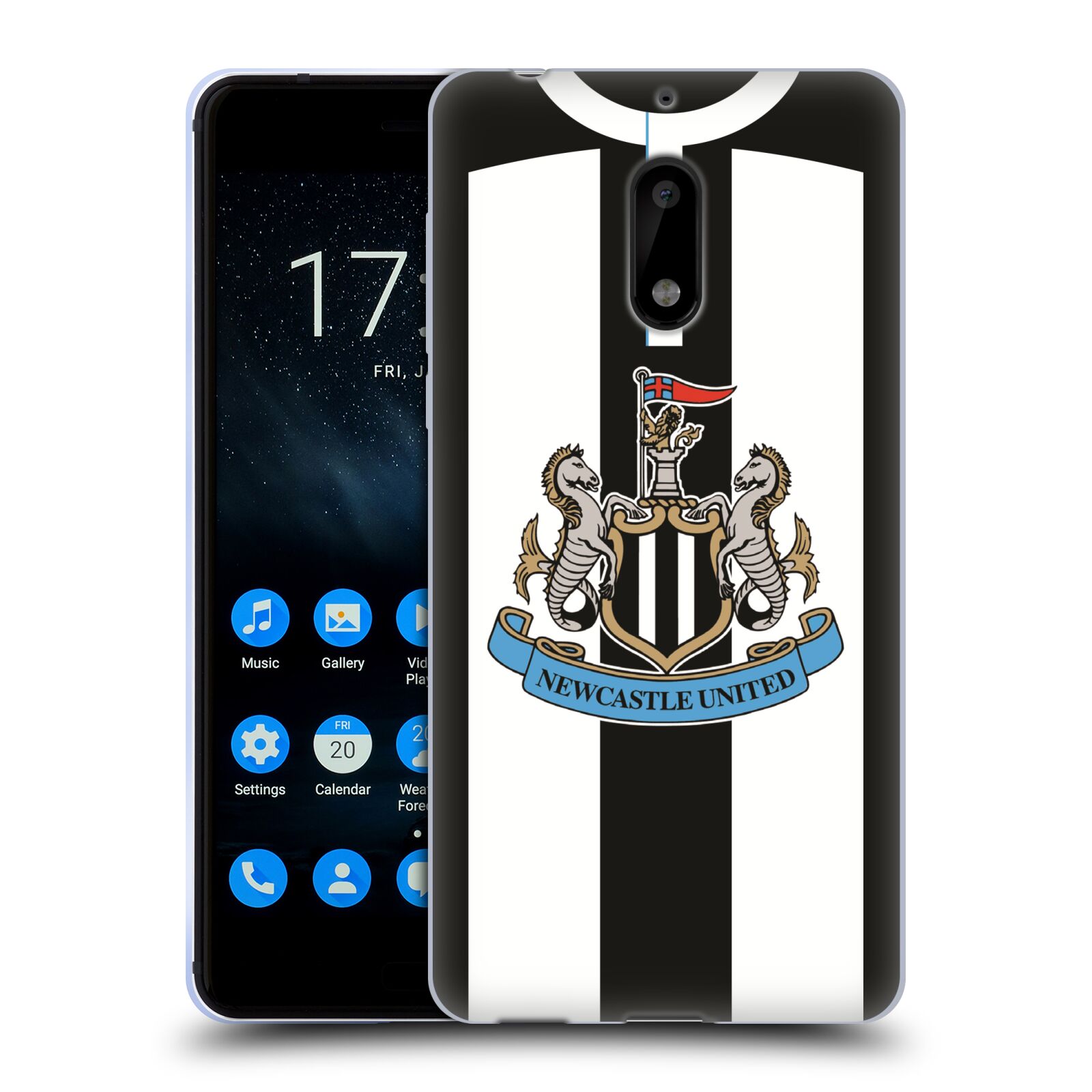 NEWCASTLE UNITED FC NUFC 2021/22 Crest Kit Gel Phone Case For Nokia ...