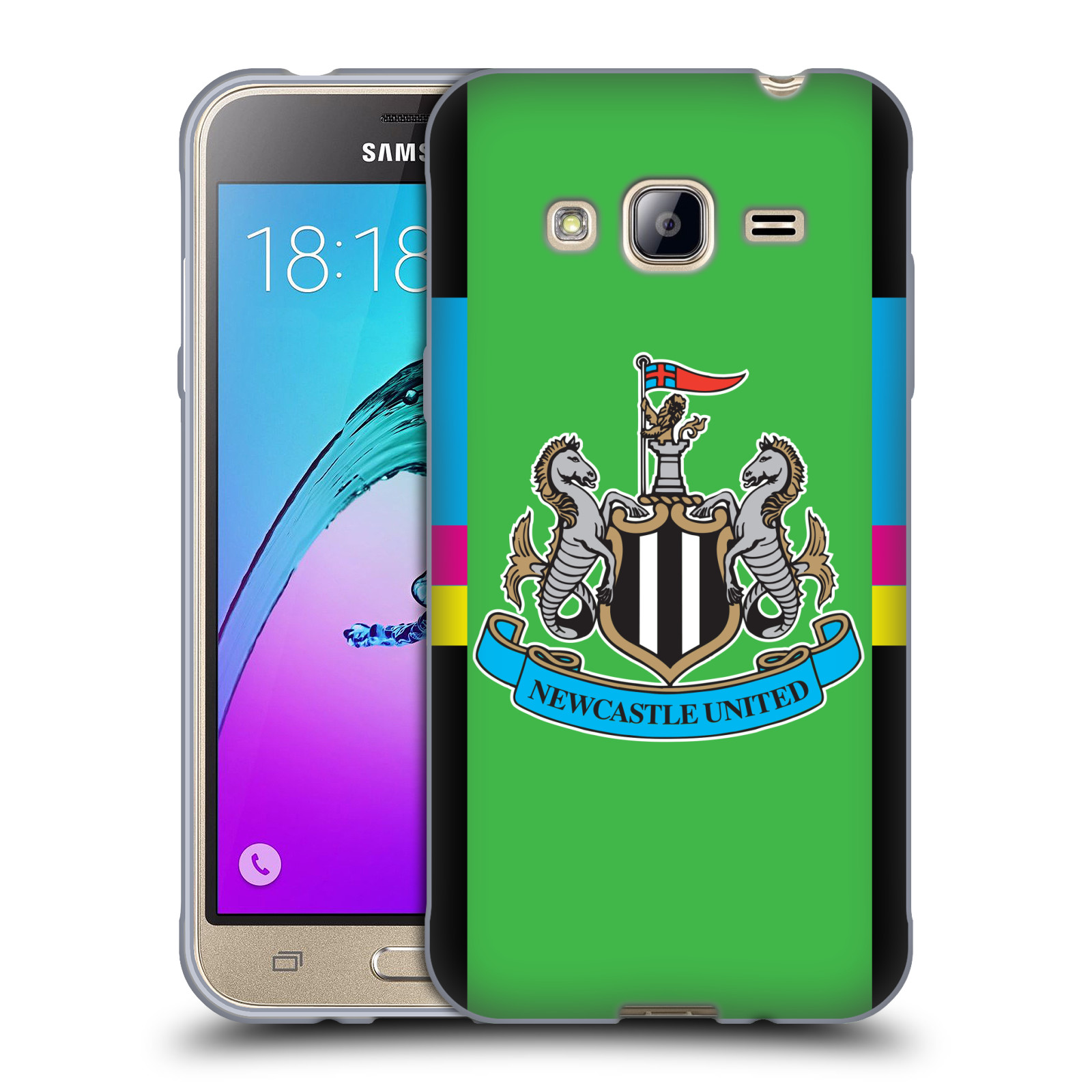 OFFICIAL NEWCASTLE UNITED FC NUFC 2016/17 KIT SOFT GEL CASE FOR SAMSUNG ...