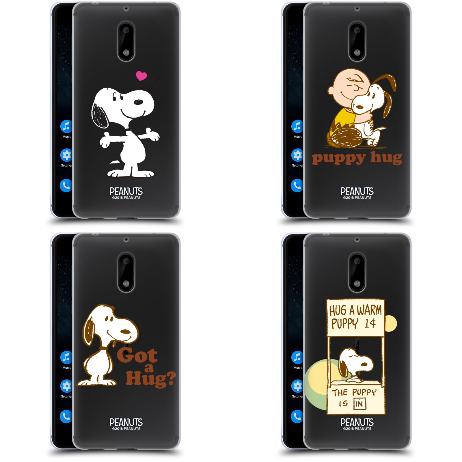 OFFICIAL PEANUTS SNOOPY HUG SOFT GEL CASE FOR NOKIA PHONES 1 | eBay