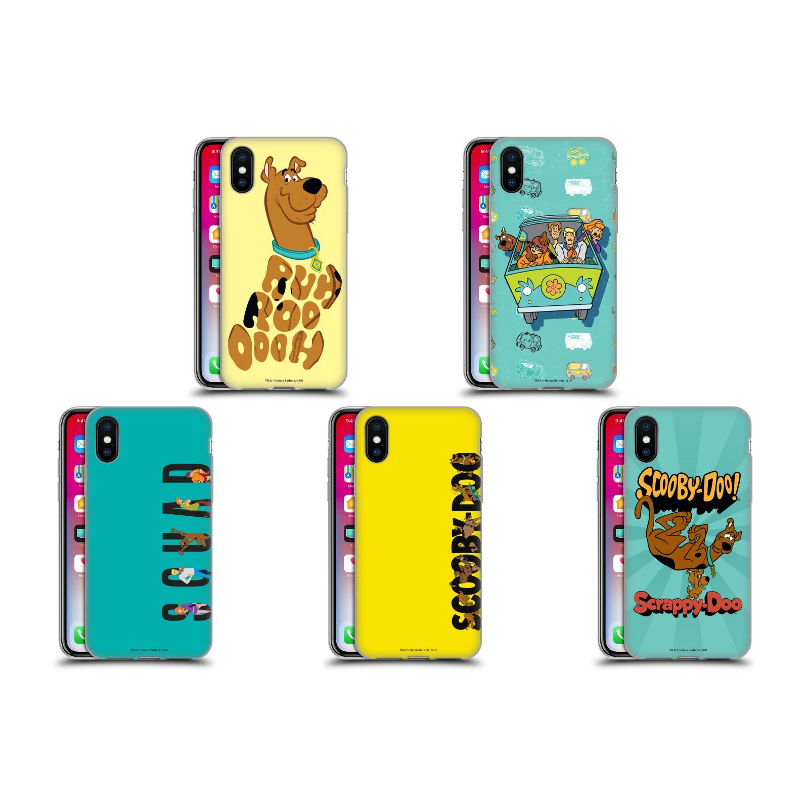 OFFICIAL SCOOBY-DOO 50TH ANNIVERSARY SOFT GEL CASE FOR APPLE iPHONE ...