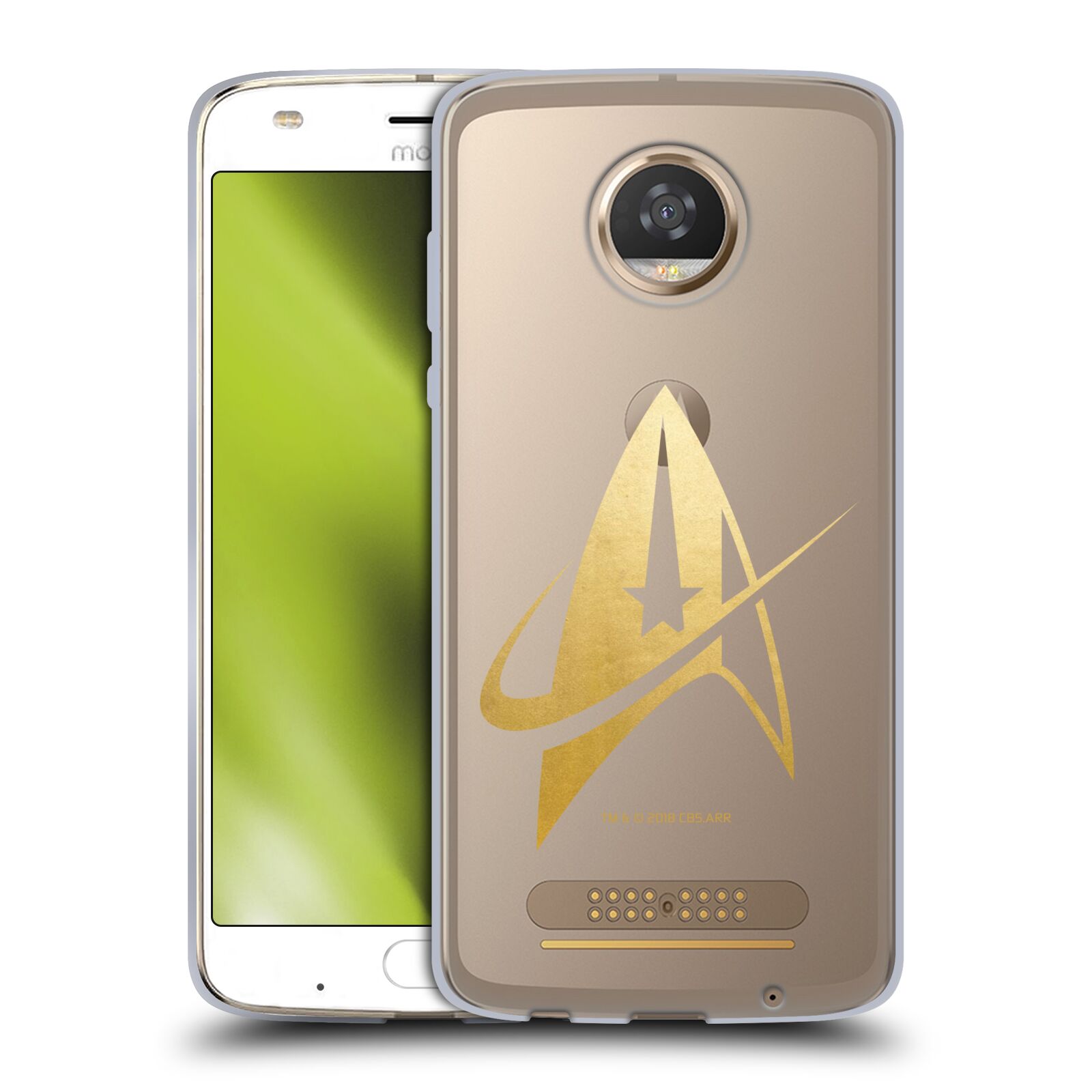 OFICIAL STAR TREK Discovery Insignias Caso De Gel Suave Para Motorola ...