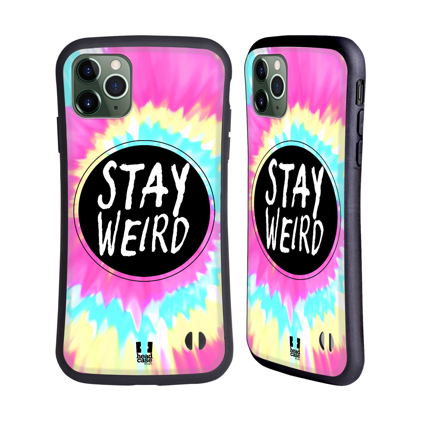 HEAD CASE DESIGNS STAY WEIRD HYBRID CASE FOR APPLE iPHONES PHONES | eBay