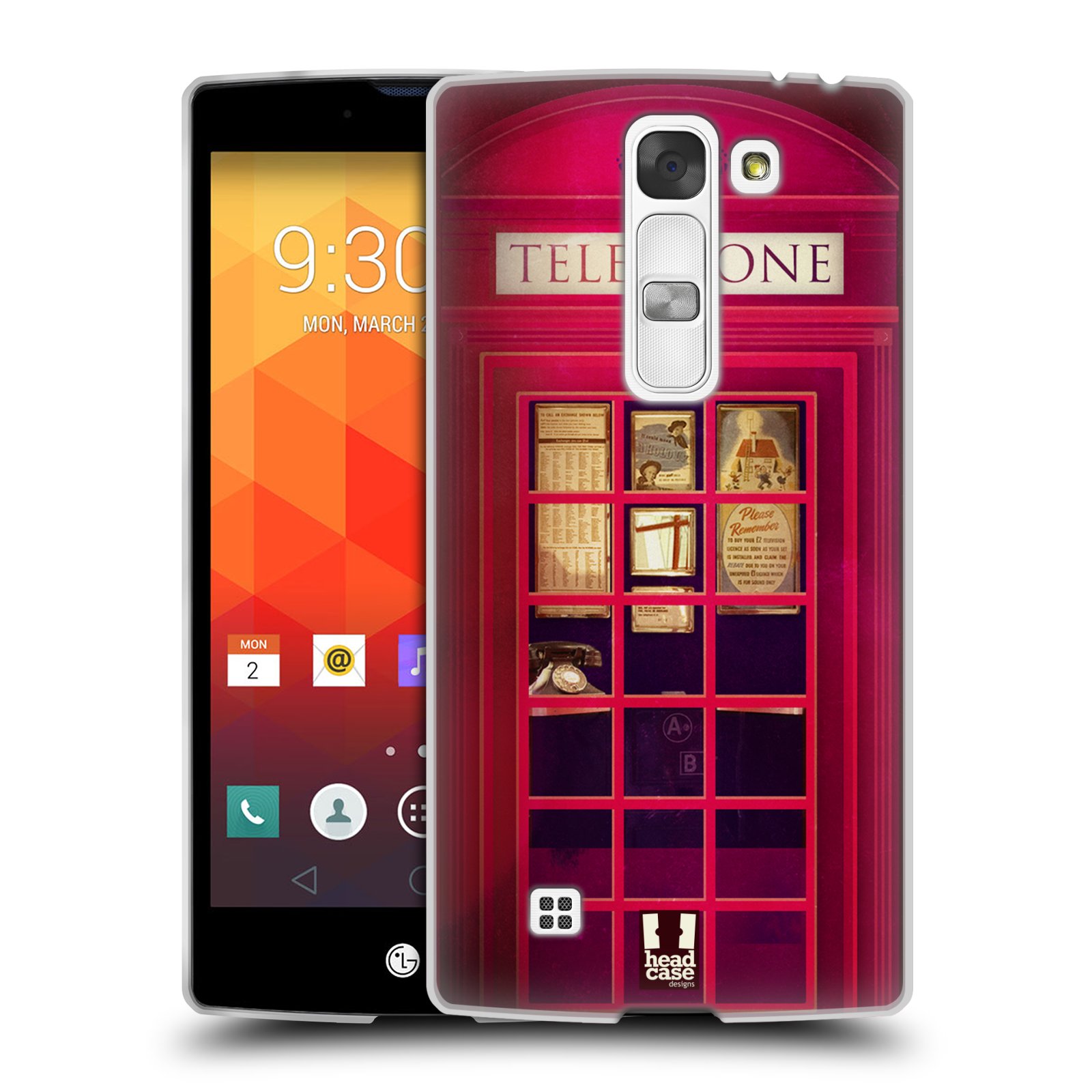 HEAD CASE DESIGNS TELEPHONE BOX SOFT GEL CASE FOR LG PHONES 2 | eBay
