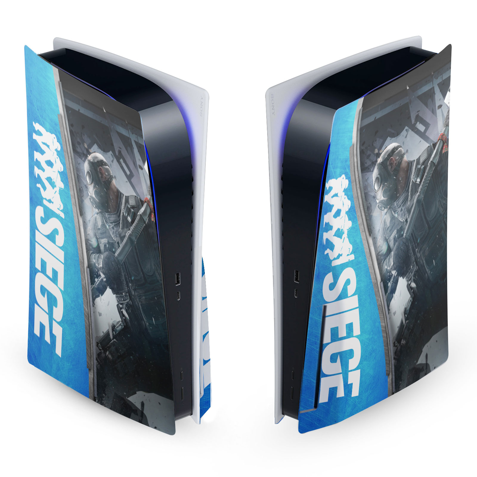 TOM CLANCY'S RAINBOW SIX SIEGE GRAPHICS VINYL SKIN SONY PS5 DISC ...