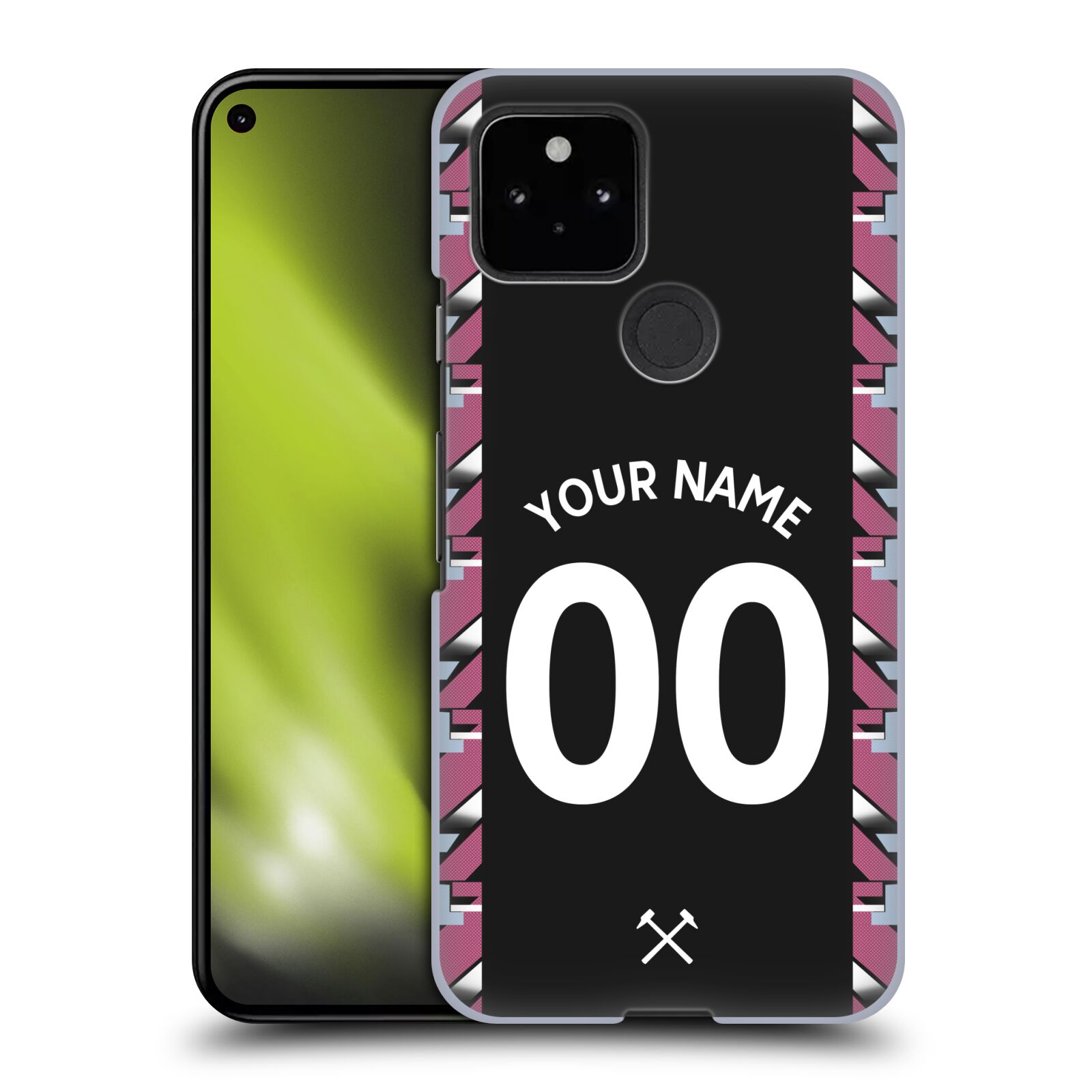 CUSTOM PERSONALISED WEST Ham United Fc 2022/23 Kit Back Case For Google ...