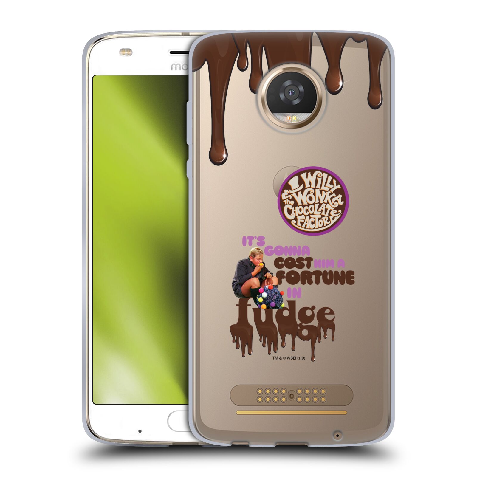 WILLY WONKA AND The Chocolate Factory Graphics Soft Gel Case For ...